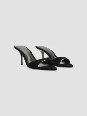 Schutz Elodie 75mm Suede Mules