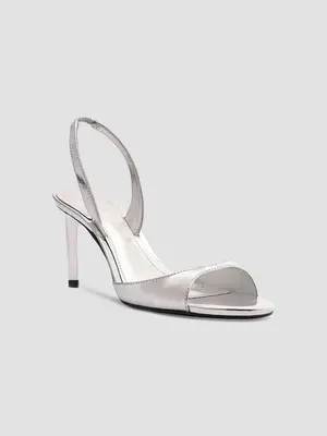 Schutz Scarlett 80mm Leather Slingback Sandals