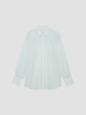 ANINE BING Plaza Striped Cotton Shirt - Multi