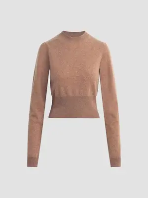 FAVORITE DAUGHTER The Elena Cashmere Crewneck Sweater