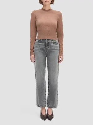 FAVORITE DAUGHTER The Elena Cashmere Crewneck Sweater