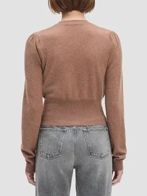 FAVORITE DAUGHTER The Elena Cashmere Crewneck Sweater