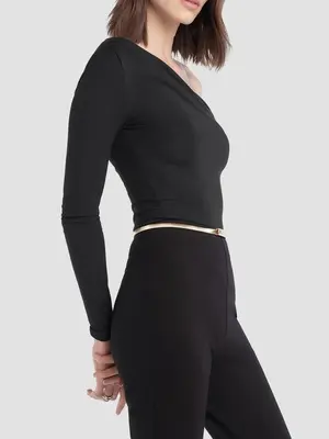 FAVORITE DAUGHTER The Edgy One-shoulder Top