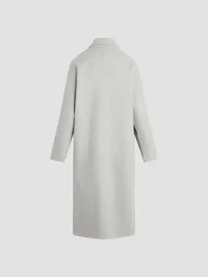 FAVORITE DAUGHTER The Luca Wool-blend Coat - Light Gray