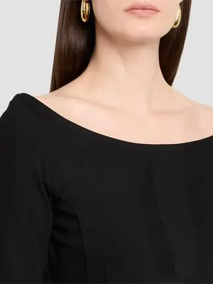 FAVORITE DAUGHTER The Cold Shoulder Ponte Top