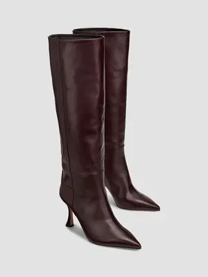 ALEXANDRE BIRMAN Chloe 60mm Leather Knee Boots