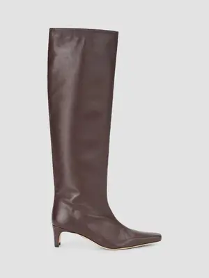 Staud Wally 60mm Leather Boots