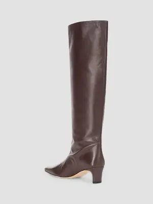 Staud Wally 60mm Leather Boots