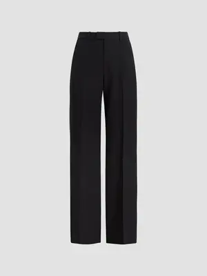 FAVORITE DAUGHTER Odessa High-rise Straight-leg Pants - Black