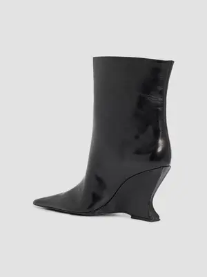 Schutz Siena 115mm Leather Booties