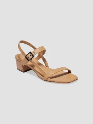 Bernardo Jinji Low Heel Sandals - Dune