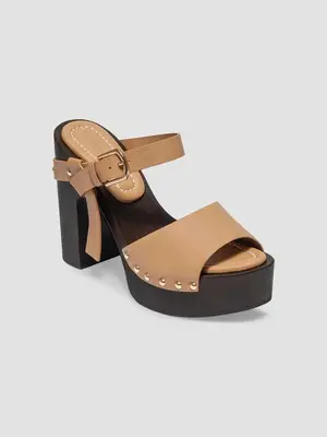 Bernardo Luxor Platform Clog Sandals - Dune