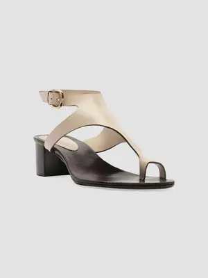 ALEXANDRE BIRMAN Eliah 45mm Toe-loop Leather Sandals