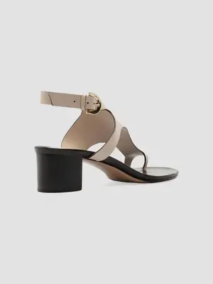 ALEXANDRE BIRMAN Eliah 45mm Toe-loop Leather Sandals