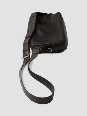Prada Distressed Nappa Leather Shoulder Bag