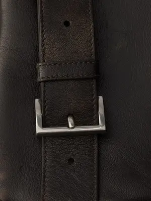 Prada Distressed Nappa Leather Shoulder Bag