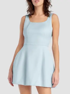 FAVORITE DAUGHTER Morgan Fit-&-flare Minidress
