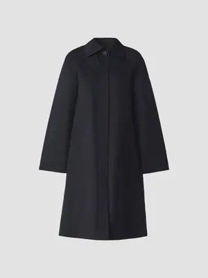 Soia & Kyo Ulla Twill Car Coat - Black