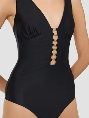 MILLY Embellished One-piece Swimsuit