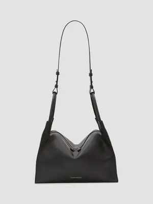 Victoria Beckham Plie Leather Top Handle Bag
