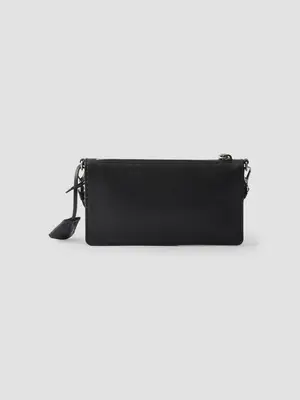 Prada Antiqued Leather Pouch