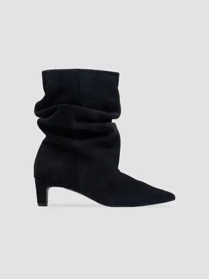 Bernardo Etta Slouch Booties - Black