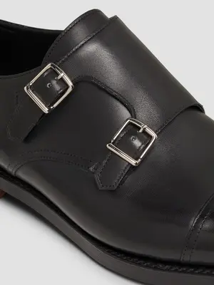 John Lobb William Double-buckle Monk Shoes