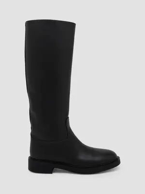 GIANVITO ROSSI Ascott Leather Knee-high Boots