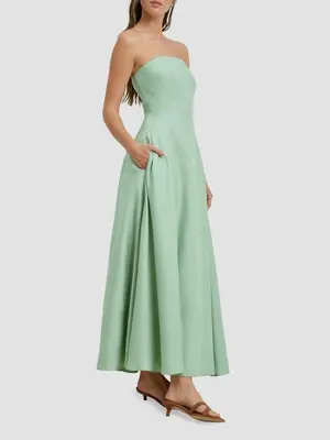FAVORITE DAUGHTER The Favorite Strapless Maxi Dress
