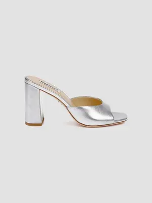 Badgley Mischka Cadence Leather Mules