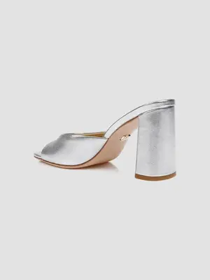 Badgley Mischka Cadence Leather Mules