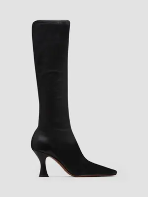 NEOUS Ran 80mm Under-the-knee Suede Boots - Black