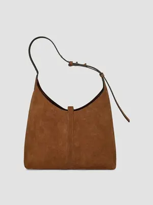 Strathberry Kite Suede Hobo Bag