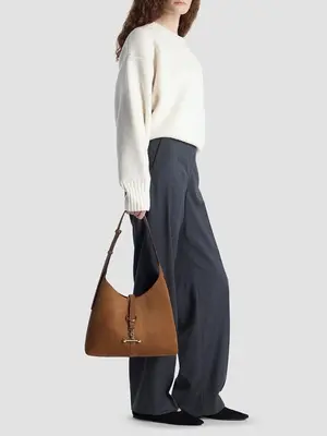 Strathberry Kite Suede Hobo Bag