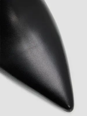 STUART WEITZMAN Vinnie 85mm Leather Wedge-heel Boots