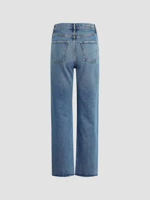 FAVORITE DAUGHTER Otto Stretch-cotton High Rise Straight-leg Jeans