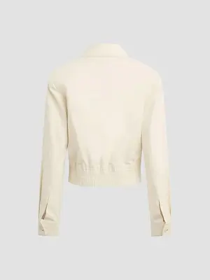 FAVORITE DAUGHTER The Farrah Cotton Notch Lapel Jacket