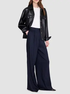 ANINE BING Rory Leather Jacket
