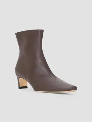 Staud Wally 60mm Leather Ankle Boots