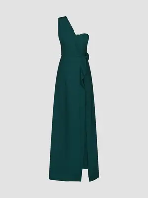 KAY UNGER Ruth One-shoulder Jumpsuit