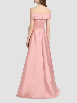 Rickie Freeman For Teri Jon Overskirt Mikado Gown