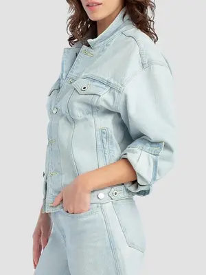 FAVORITE DAUGHTER The Otto Denim Trucker Jacket