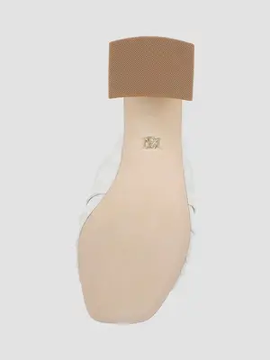 Badgley Mischka Vayla 75mm Leopard-print Sandals