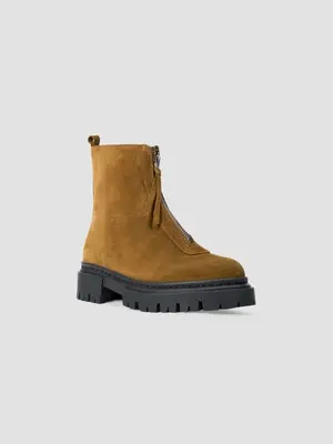 Staud Miles 50mm Suede Ankle Boots