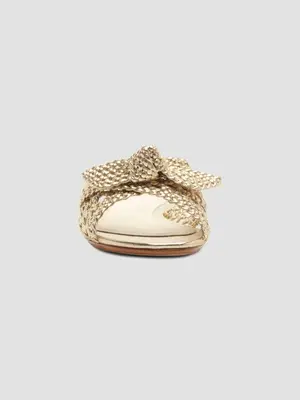 ALEXANDRE BIRMAN Belinda Woven Leather Woven Sandals
