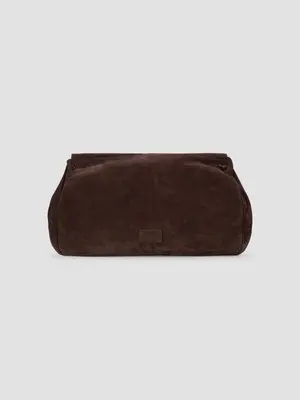 Staud Cy Oversized Suede Crossbody Bag