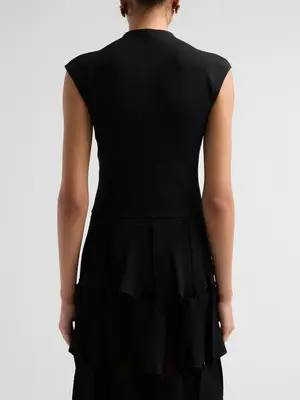 A.W.A.K.E. Mode A. W.a. K.e. Mode Knit Sleeveless Top