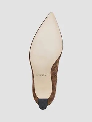L'Agence Severine 120mm Suede Booties