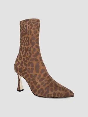 L'Agence Severine 120mm Suede Booties
