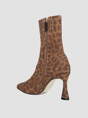 L'Agence Severine 120mm Suede Booties